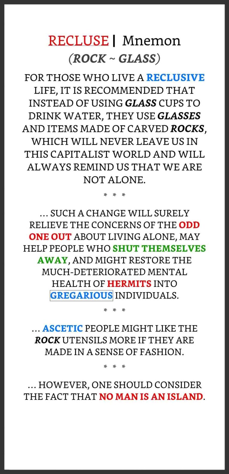 Vokebulary - MNEMONIC ENGLISH LEARNING